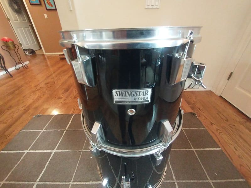Tama Swingstar 12 Round X 10 Inch Rack Tom, Gloss Black - | Reverb