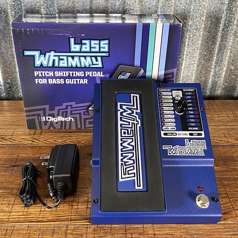 DigiTech Bass Whammy Pitch Bending Bass Guitar Effect Pedal & | Reverb