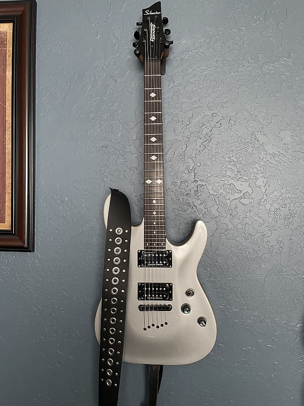 Schecter Diamond Series 2001 Silver | Reverb