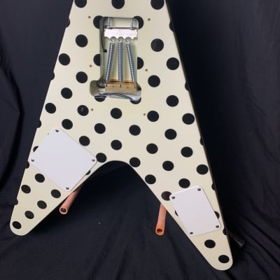 GMW Randy Rhoads Zakk Wylde Flying V 2019 - Polka Dot | Reverb