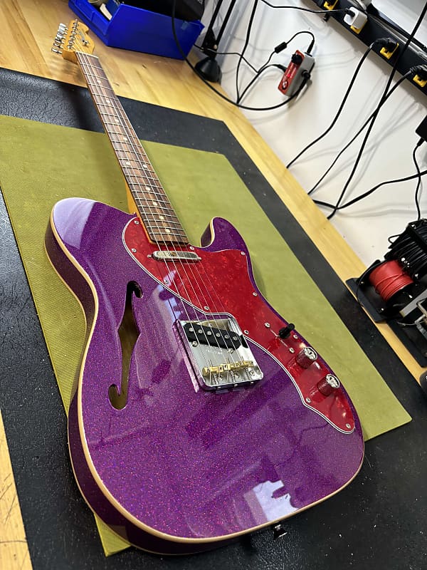 Custom Thinline Telecaster 2024 - Gloss 2024 - Purple Metalic | Reverb