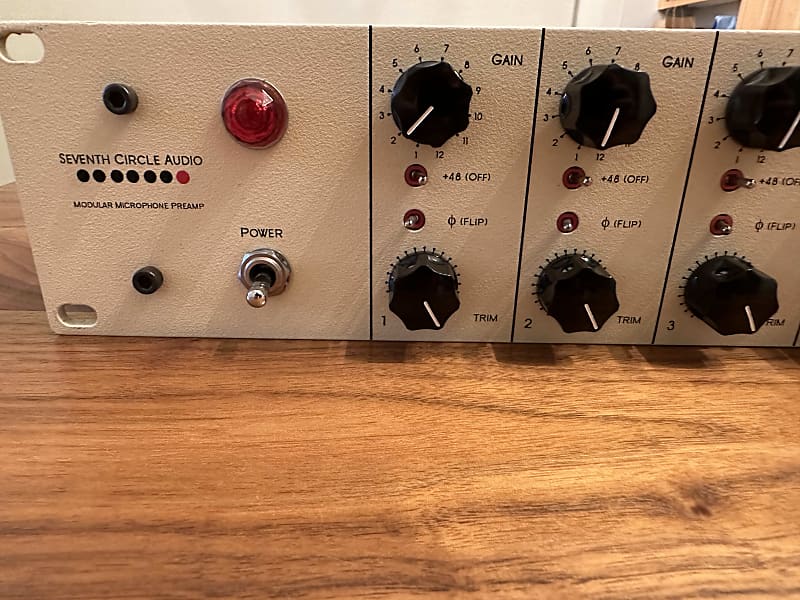 Seventh Circle Audio 8X Premium Microphone Preamps - 1073 312 | Reverb