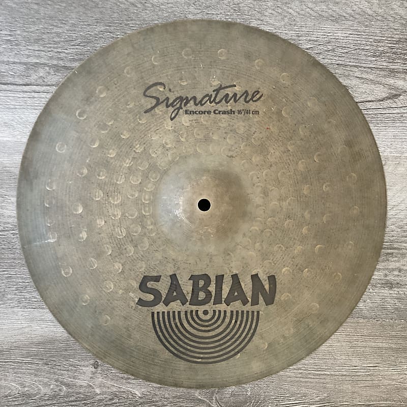 Sabian Signature 16" Jack Dejohnette Encore Crash/Ride | Reverb