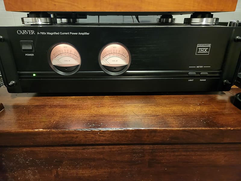 Carver A-760X THX 380 Watts Per Channel Stereo Amplifier | Reverb