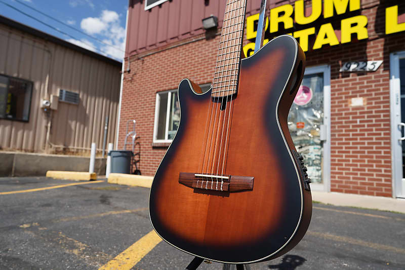 IBANEZ FRH10NL BSF Brown Sunburst Flat Left Handed 6-String | Reverb