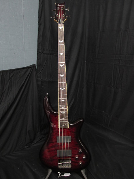 Schecter Diamond Series Stiletto Bass Red | Reverb