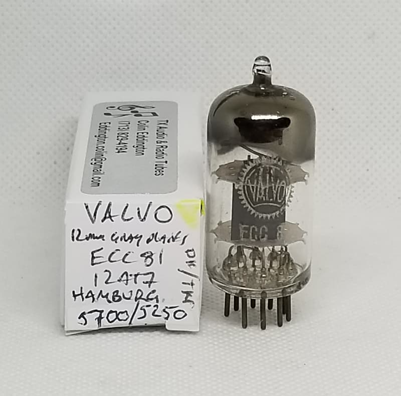 Valvo 12AT7 / ECC81 Single NOS 12AT7 ECC81 | Reverb UK