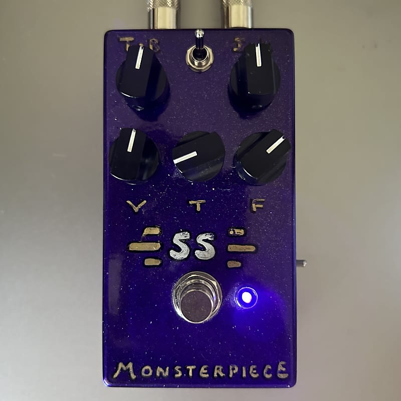 Monsterpiece Scratchy Snatch Fuzz 2010s - Purple Sparkle | Reverb