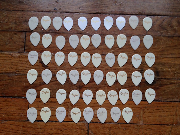 Fender 358 WHITE heavy picks Danny Gatton out of production | Reverb
