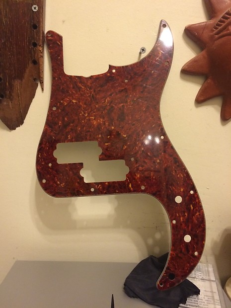 Pickguardian Precision P Bass Tortoiseshell Pickguard ('62 | Reverb
