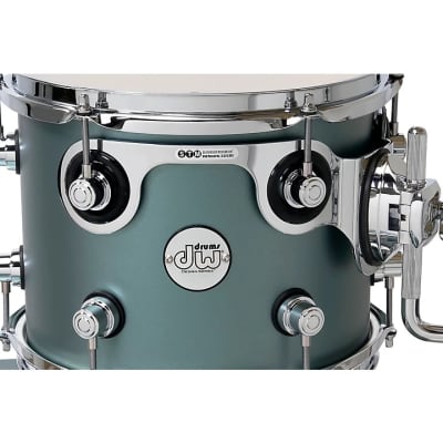 DW Design Series 4-Piece Shell Pack 2022 Satin Sage Metallic | Reverb