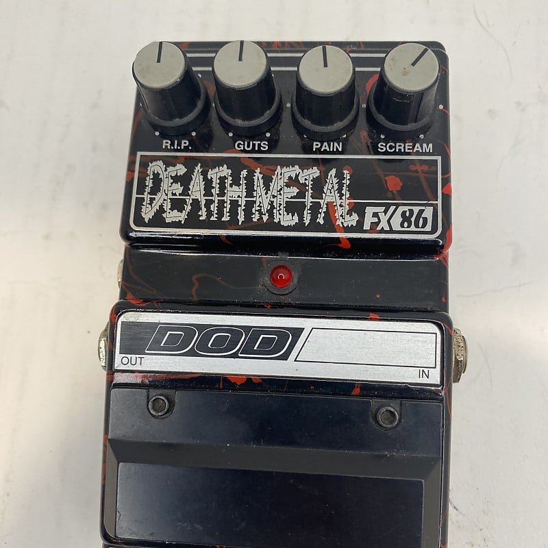 Jason Lamb series NM-Mint DOD Death Metal Distortion FX86 | Reverb