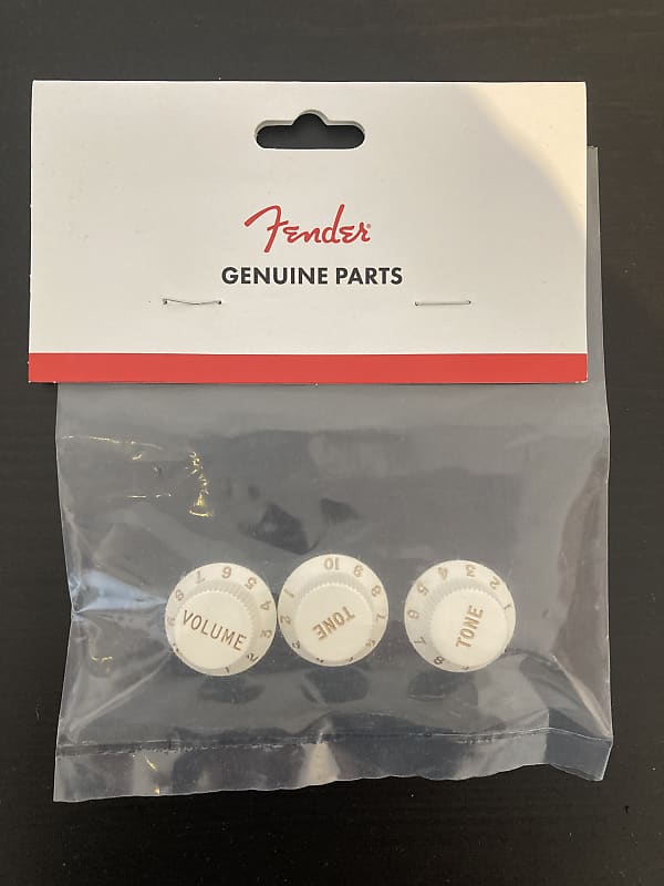 Fender Stratocaster Knobs (3) | Reverb
