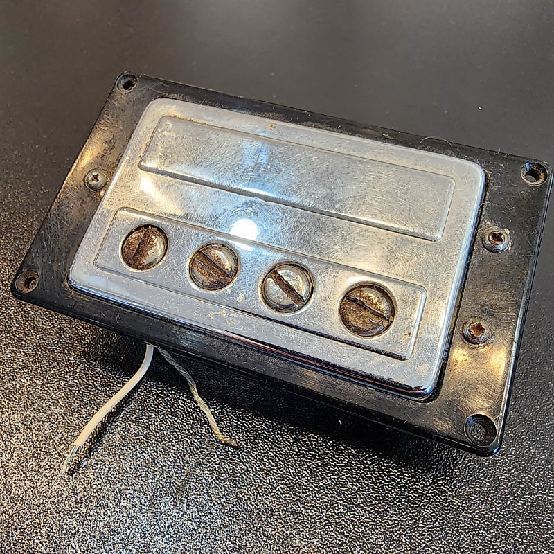 Guild Bass Pickup Humbucking 1972 - Silver | Reverb