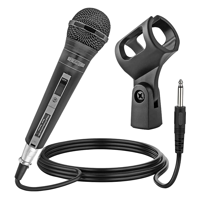 5 Core Microphone XLR Dynamic Mic Karaoke Singing Handheld | Reverb