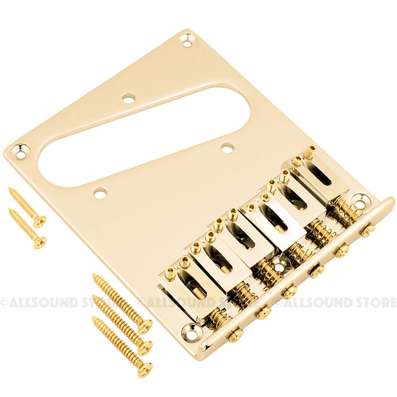 Modern High Mass Steel Bridge for Fender Telecaster Tele® - | Reverb