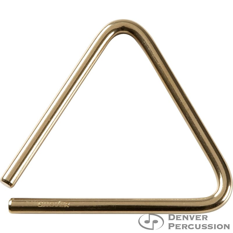 Grover TR-B-8 8" Bronze Symphonic Triangle | Reverb