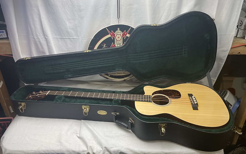 Martin BCPA4 Acoustic-Electric 4-string Bass Guitar with Case | Reverb