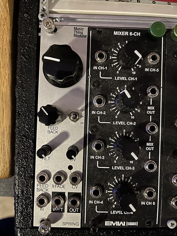 Music Thing Modular Spring Reverb Silver | Reverb