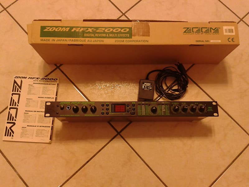 Zoom RFX-2000 Multi - Effects | Reverb
