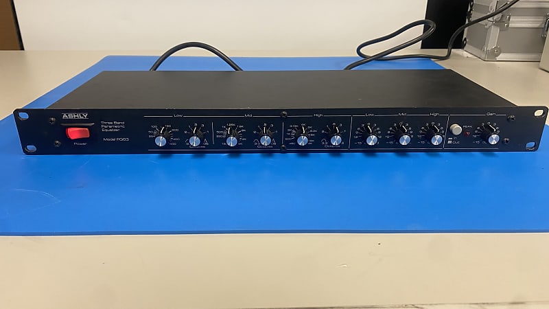 Ashly PQ63 3-Band Parametric EQ | Reverb