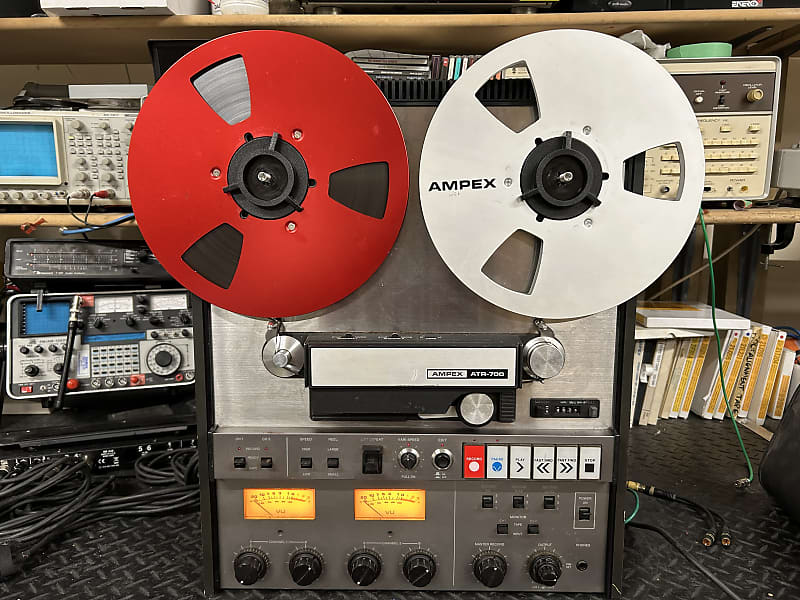 Ampex ATR-700 1/2 track reel to reel tape deck- SERVICED! | Reverb