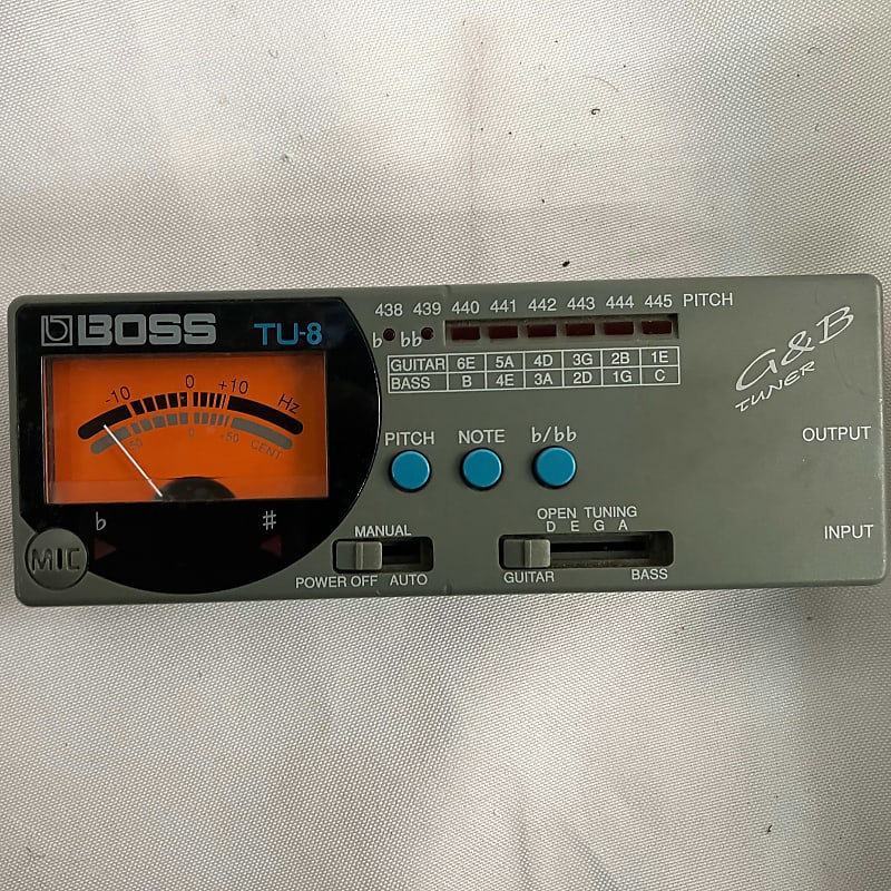 Boss TU-8 Electric Guitar Tuner | Reverb