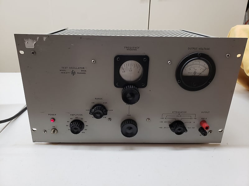 HP 650a Vacuum Tube Oscillator | Reverb