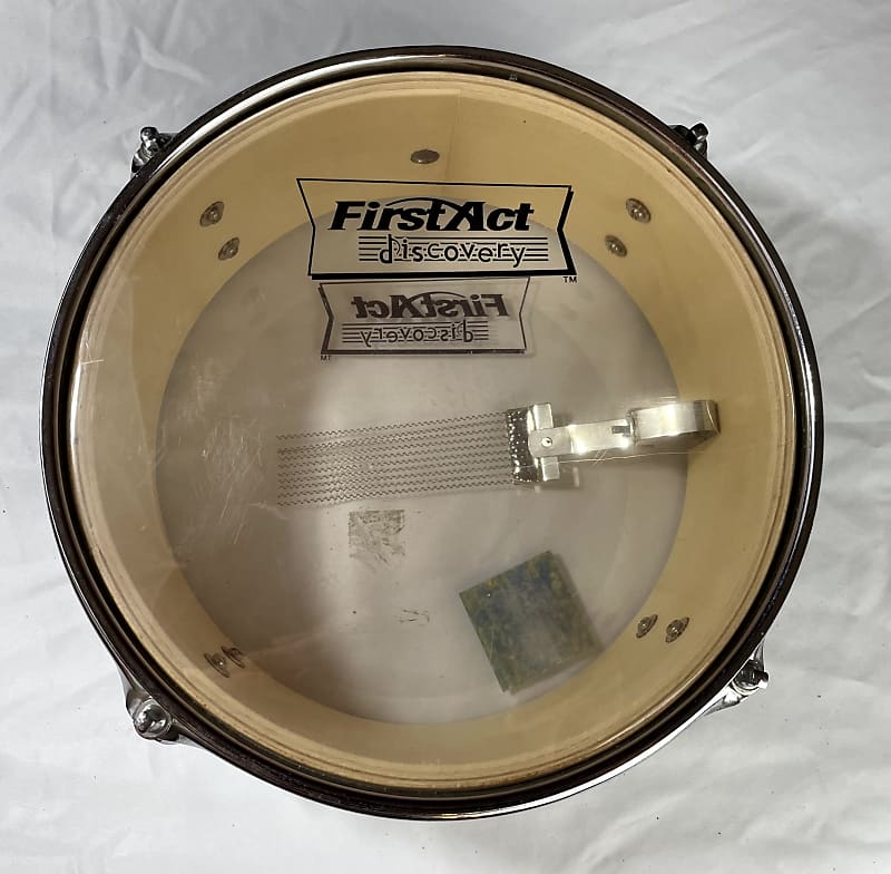 First Act Discovery 10" Snare Drum - Black | Reverb