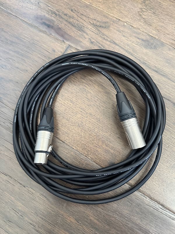 50ft XLR Mic Cable - Mogami Wire, Neutrik Connectors, Studio | Reverb