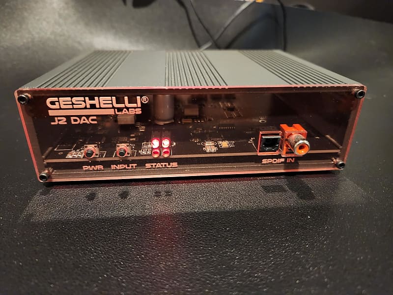 Geshelli Labs J2 DAC 2010s - Black/Amber | Reverb
