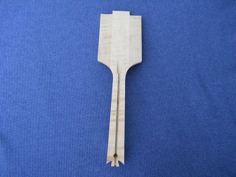 Mandolin Figured Maple Dovetailed NECK | Reverb