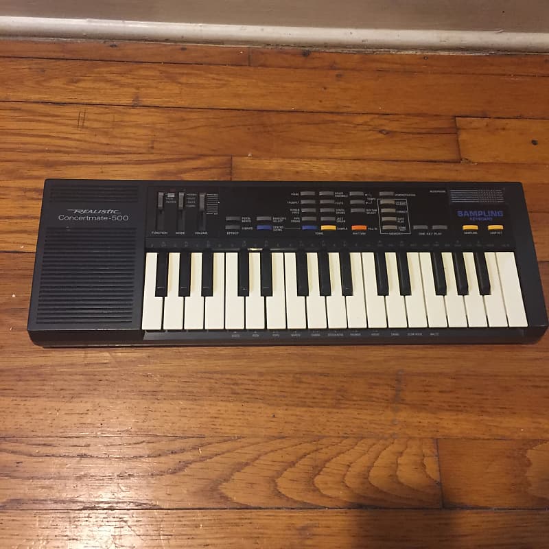 Realistic Concertmate 500 (rebranded Casio SK-1) 32-Key | Reverb