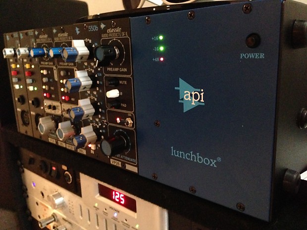 API Lunchbox - 6 Space 500 Series Rack - w/DB25 - Newest | Reverb