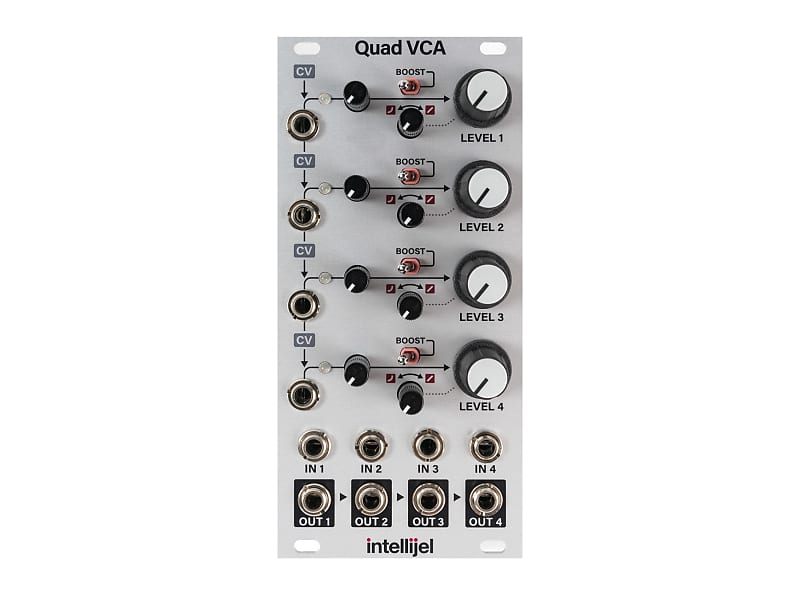 Intellijel Designs Quad VCA [USED] | Reverb UK