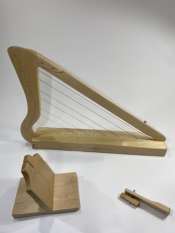 Rees Harps Harpsicle Harp Natural Maple With Carry Case and | Reverb