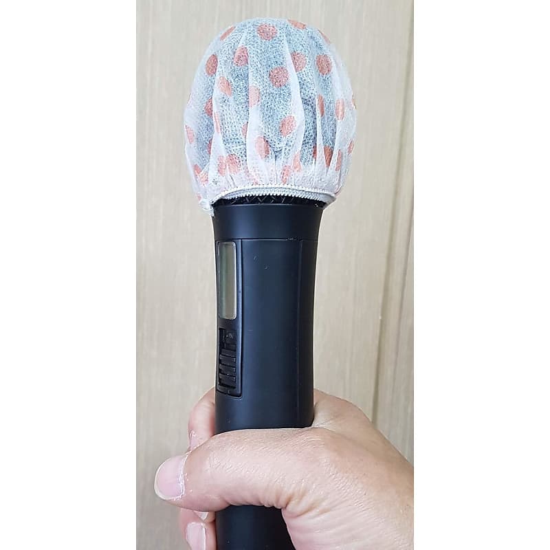 100 Pcs (50 Pack) Microphone Covers Disposable Microphone | Reverb