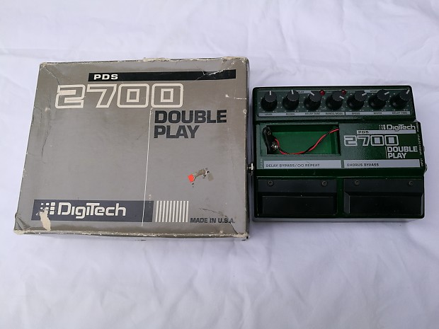 DigiTech PDS 2700 DOUBLE PLAY DIGITAL DELAY | Reverb