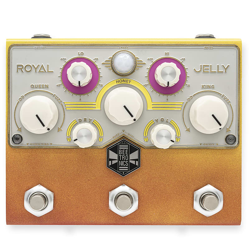 Beetronics FX Limited Edition Royal Jelly Overdrive Fuzz | Reverb