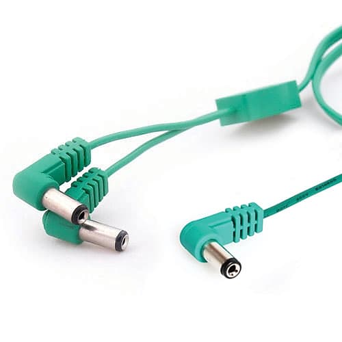 T-Rex Green Current Doubler Cable 55cm | Reverb