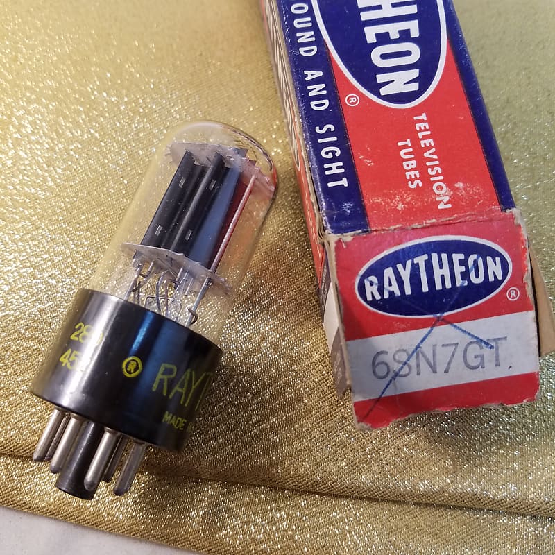 Raytheon 6SN7GT tNOS AT1000 TESTED Balanced! PI Vacuum | Reverb UK