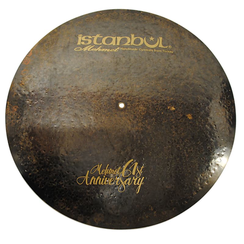 Istanbul Mehmet 61st Anniversary 22" Vintage Flat Ride | Reverb
