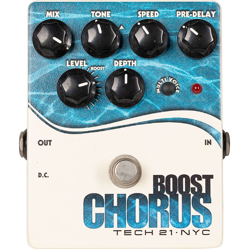Tech 21 NYC Boost Chorus Pedal | Reverb
