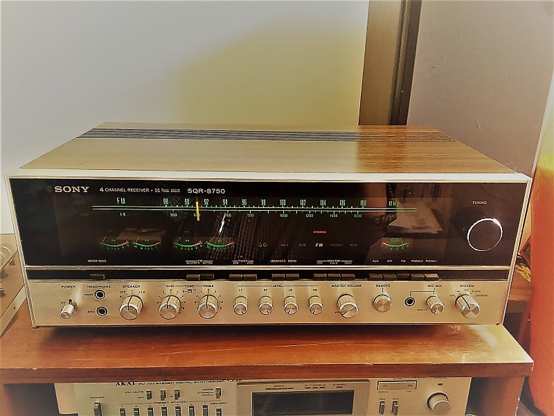 Sony SQR-8750 AM/FM 4 Channel Receiver | Reverb