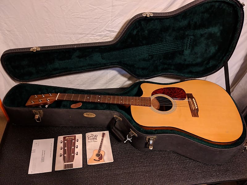 Martin DC-1E 2000 Natural Acoustic Electric Guitar Made in | Reverb