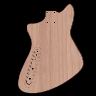 Made To Order Unfinished 2 Piece Alder Semi Hollow MAR Guitar | Reverb