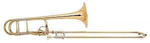 Bach 42AFG Stradivarius Professional Tenor Trombone, Gold | Reverb