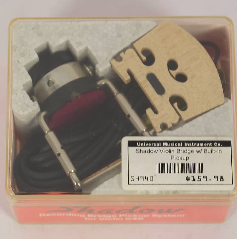 Shadow Violin Bridge w/Built in Pickup SH940 | Reverb