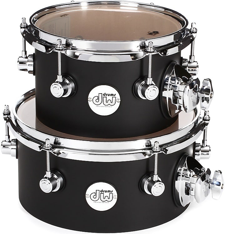 DW Design Series Concert Tom 2-pack with Mount - 8/10 inch - | Reverb