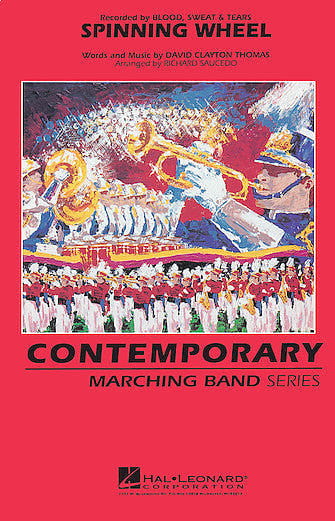 Spinning Wheel Contemporary Marching Band Score & Parts | Reverb